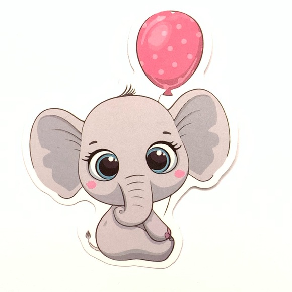 Accessories | Elephant Vinyl Sticker | Poshmark